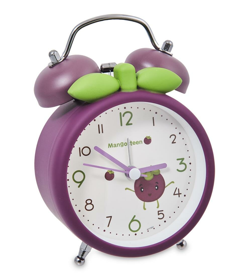 Часы-будильник Фиолетовое яблочко