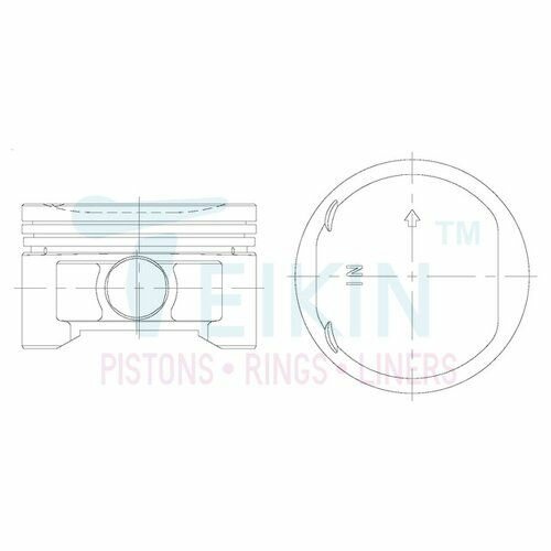 Поршень двигателя Teikin 38169STD