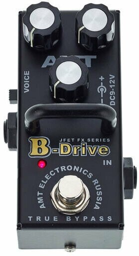 Гитарная педаль перегруза "B-Drive", Mini series, AMT Electronics