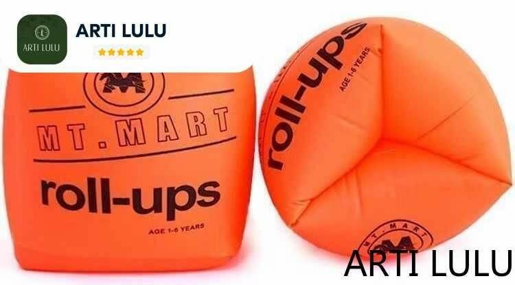 Нарукавники надувные STARS TOYS(A-8) от 1-6 лет, оранжевые