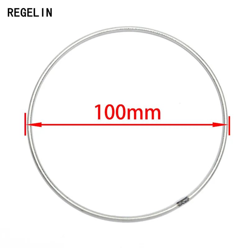 Металлические кольца для ловцов снов REGELIN, 10 шт. 100mm