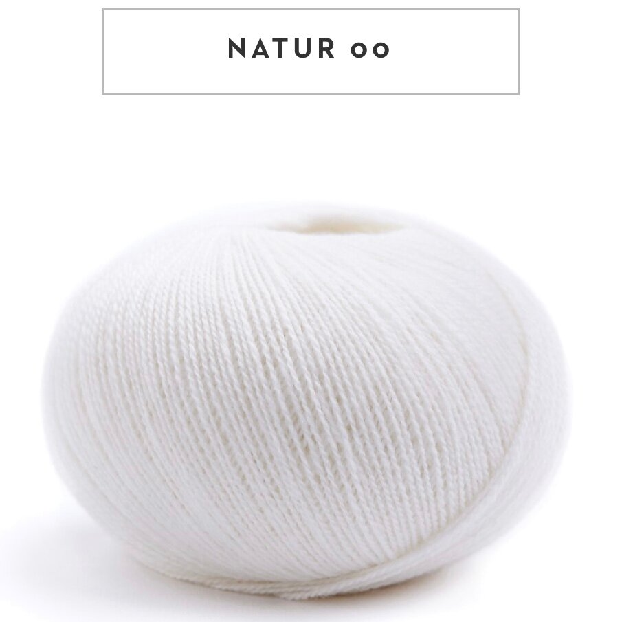 Modena /Модена/ пряжа Lamana (70% шерсть мериноса сверхлегкая, 30% кашемир), 25г/335м (00, natur (натуральный), молочный)