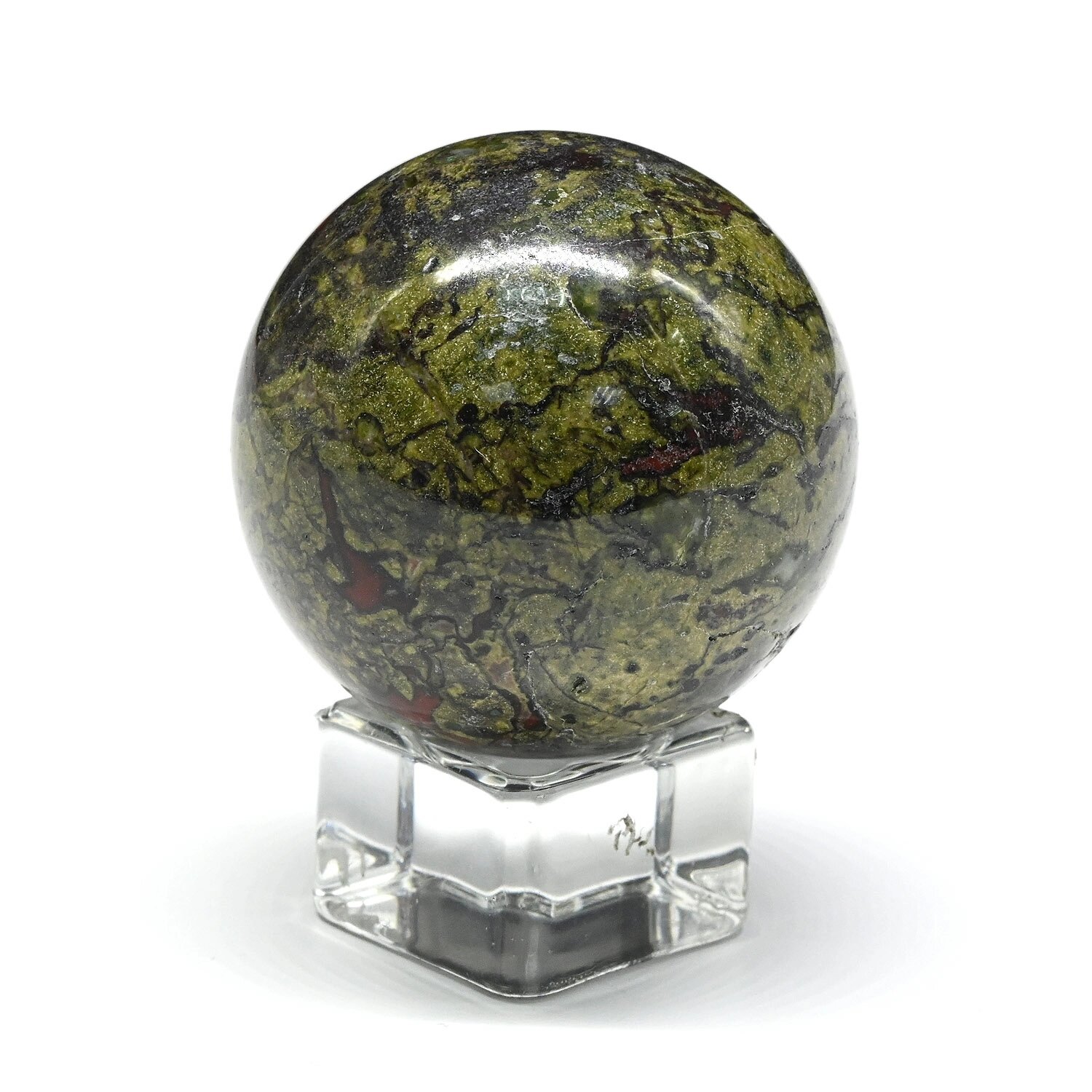 Шар из яшмы уральской, диаметр 46-47мм, 161г. .