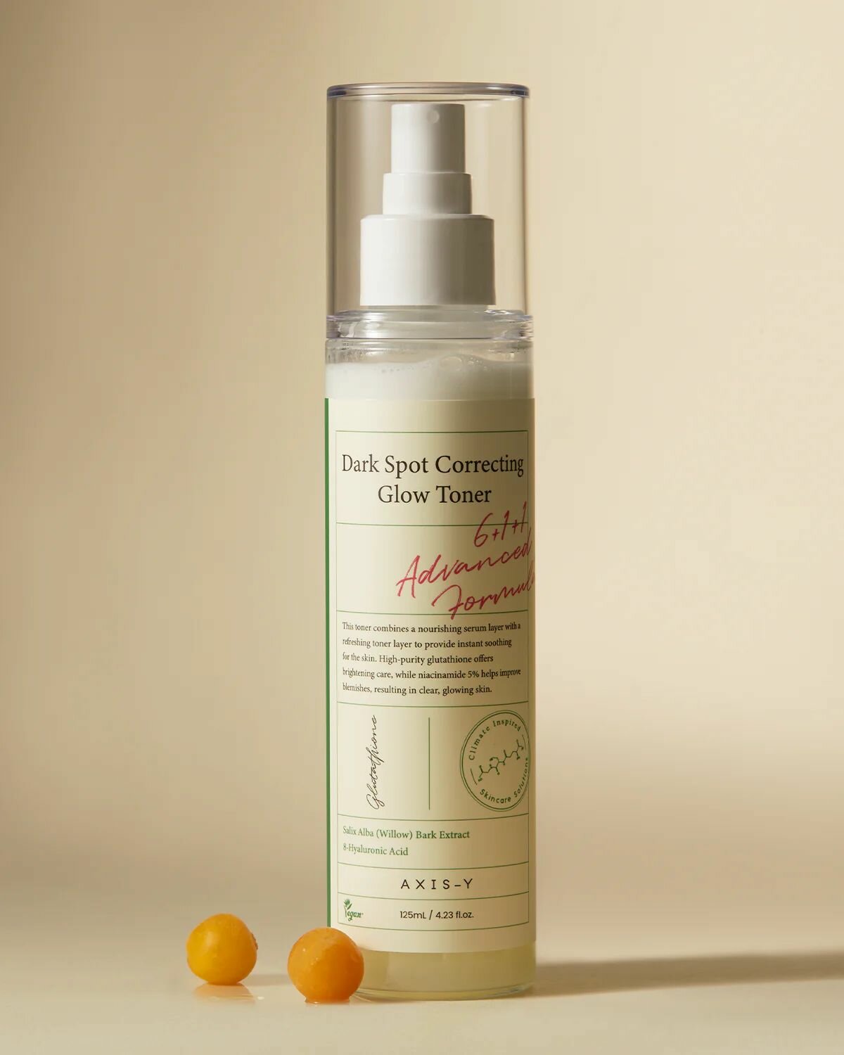 AXIS-Y Осветляющий тонер для лица 125 мл Dark spot correcting glow toner для лица 125 мл корректирующий темные пятна сияющий