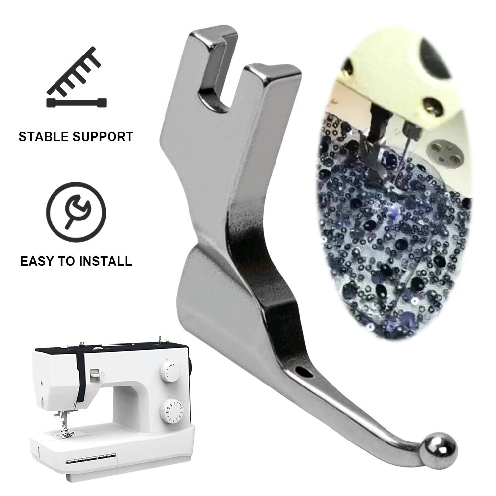 Прижимная лапка из нержавеющей стали P369 для бисера и блесток