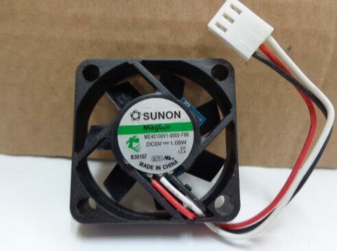 Оригинал SUNON ME40100V1-0000-F99 DC 5V 1.08W 40*40*10mm 4cm 3-wire Speed Вентилятор охлаждения