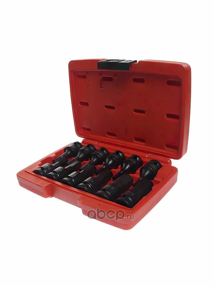 Набор головок-бит 1 2 ударных HEX Hмм, длина 60мм (в