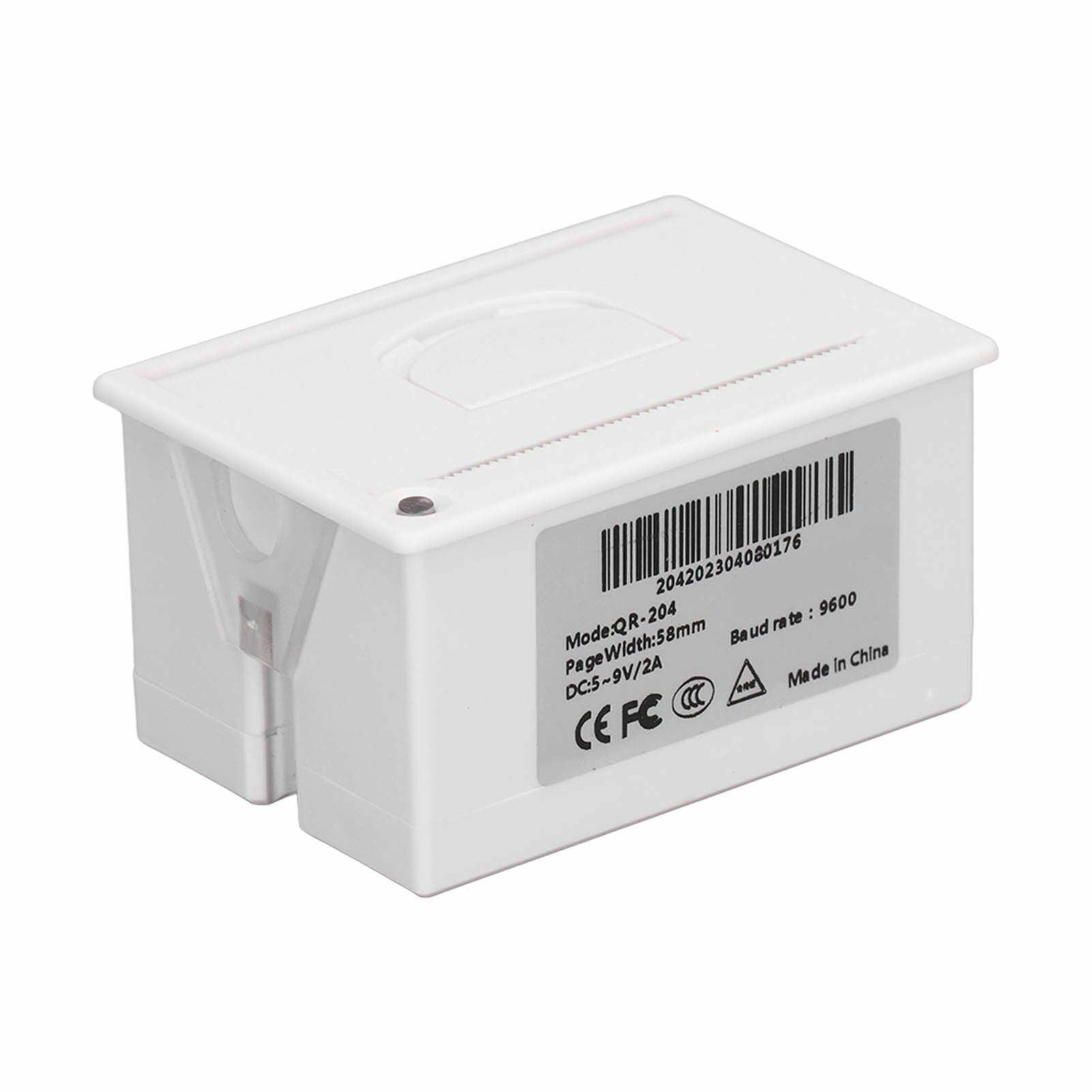 Термопринтер встроенный 58 мм USB TTL компактный для кассового аппарата, чековый принтер, малогабаритный термопринтер