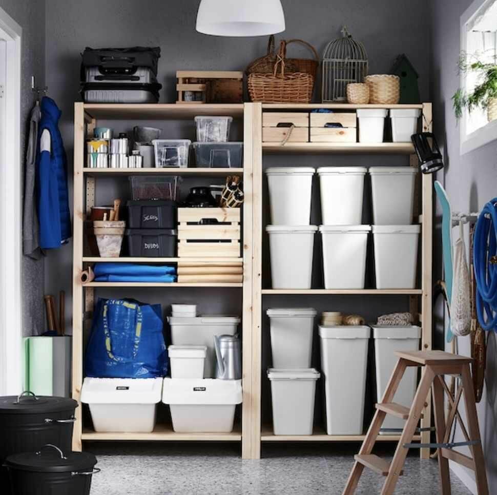 Функциональный контейнер для раздельного сбора мусора из переработанного полипропилена компактный, удобный и экологичный для кухни и дома