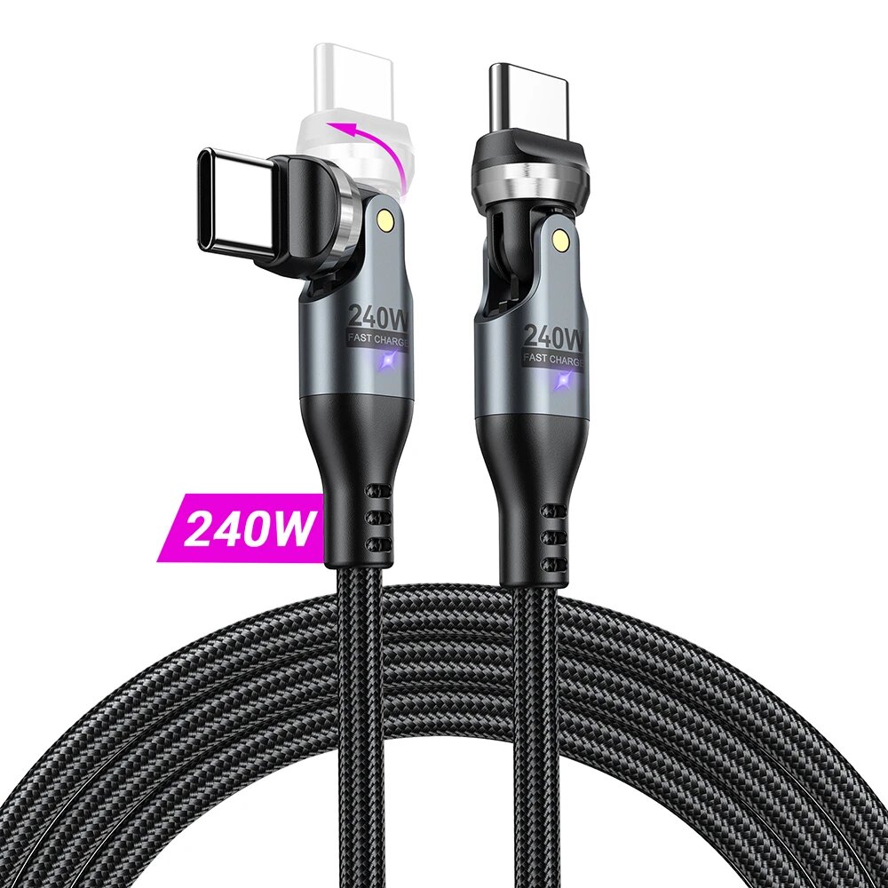 AUFU 240W кабель USB-C 1.8m для быстрой зарядки