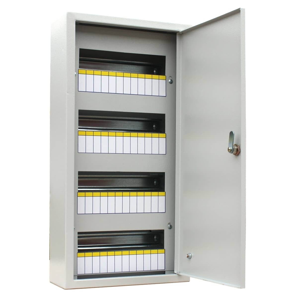 Щит навесной ЩРН 48 модулей с металлической дверцей и замком IP31