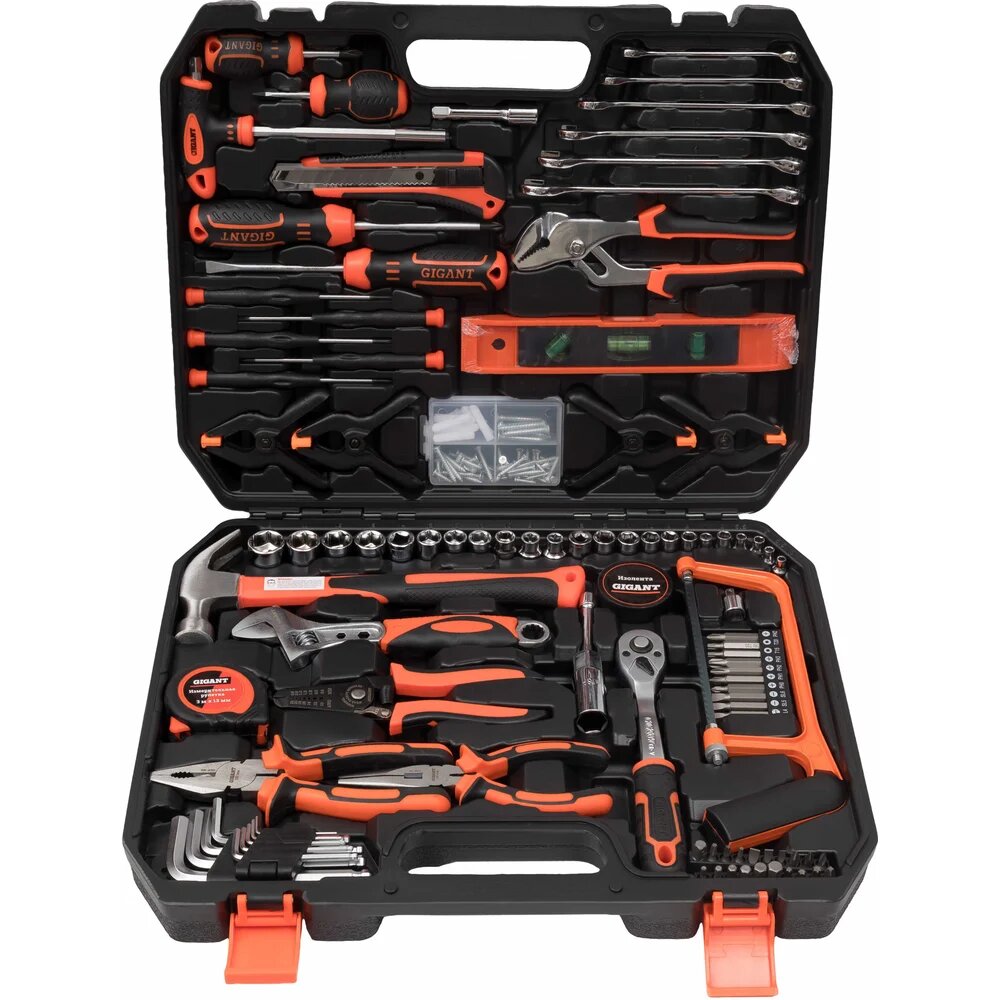Набор инструментов для дома, 168 предметов Gigant GNJ-168