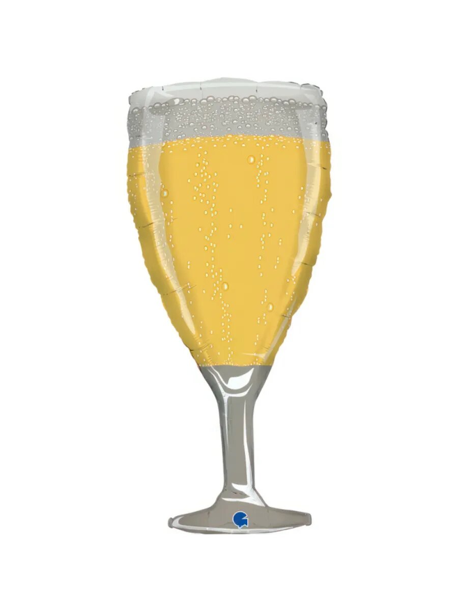 Бокал, фольгированный шар (37"/94 см ) 1 шт. / GRABO, Италия