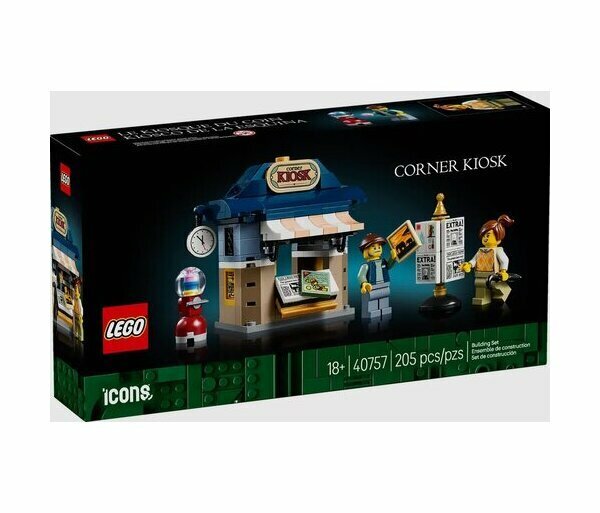 Конструктор LEGO ICONS 40757 Газетный киоск (Lego 40757)