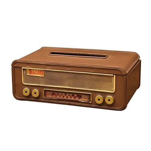 Коробки для ретро - бумажных полотенец, контейнеры для хранения ретро - прямоугольной туалетной бумаги, для кухни и дома радиоформы распределитель из железа