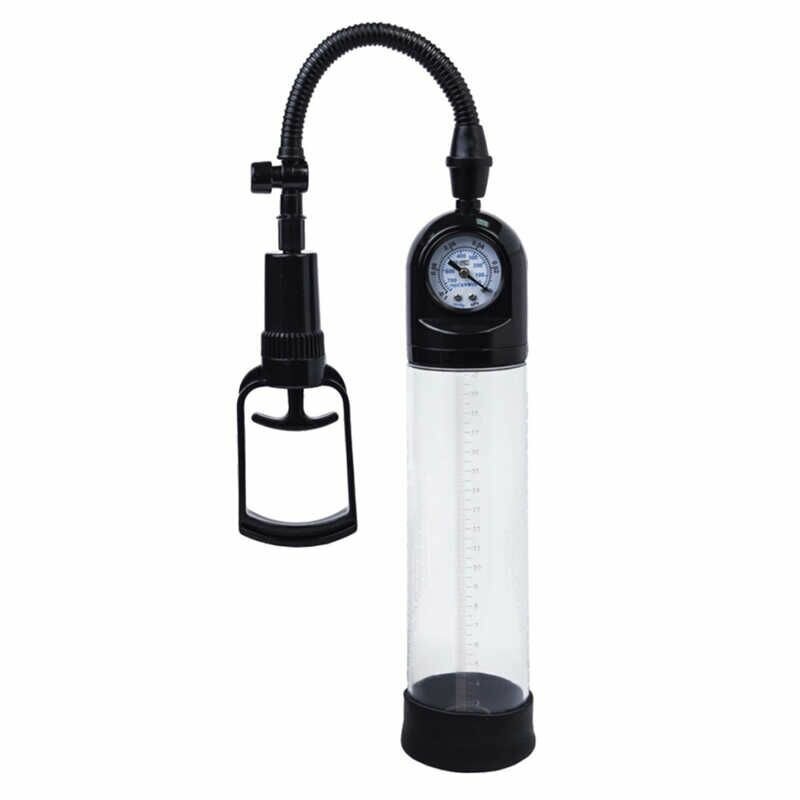 Помпа для пениса TOYFA A-Toys, силикон, прозрачный, размер 20 см