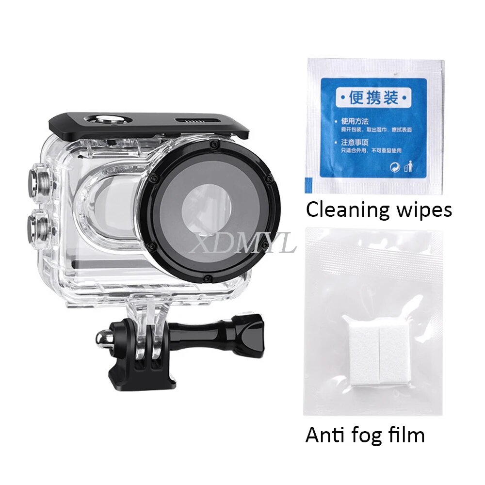 Водонепроницаемый чехол на 60 м для Insta360 GO 3, защитный чехол для подводного плавания, защитный чехол для Insta360 GO 3S, аксессуары для камеры Thumb Camera