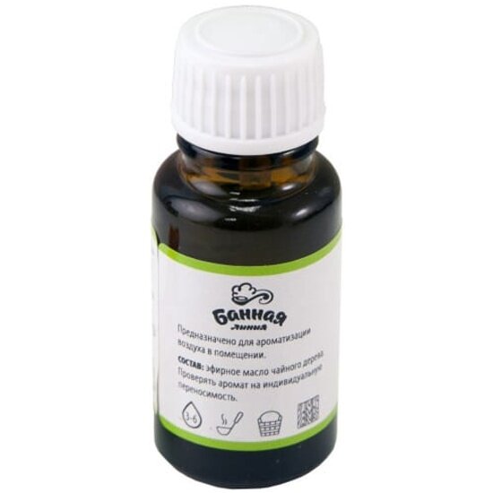 Масло эфирное Банная Линия Чайное дерево 15 мл