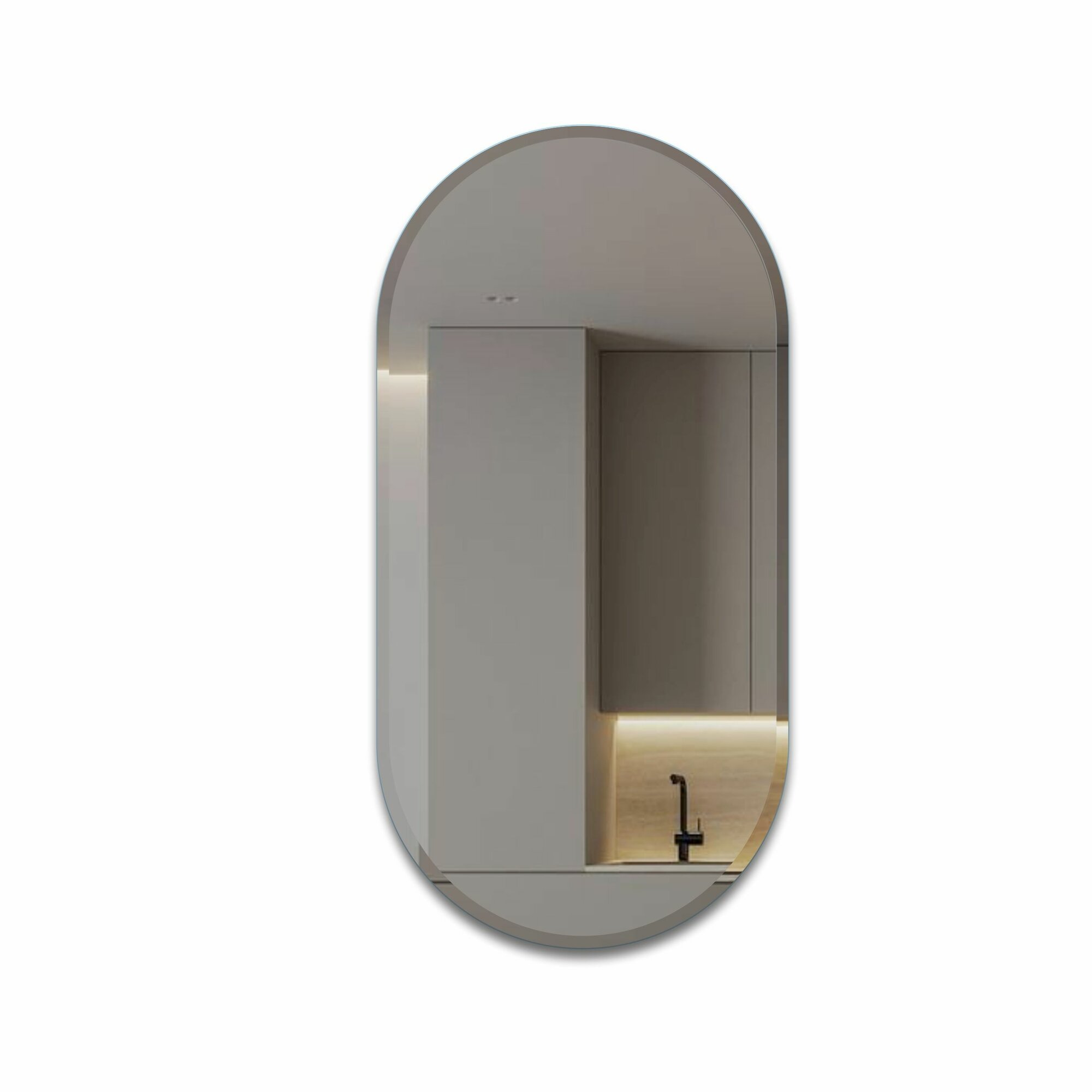 Зеркало интерьерное Финист, серия Narciss, 100 х 50 см, настенное, фацет 15 мм