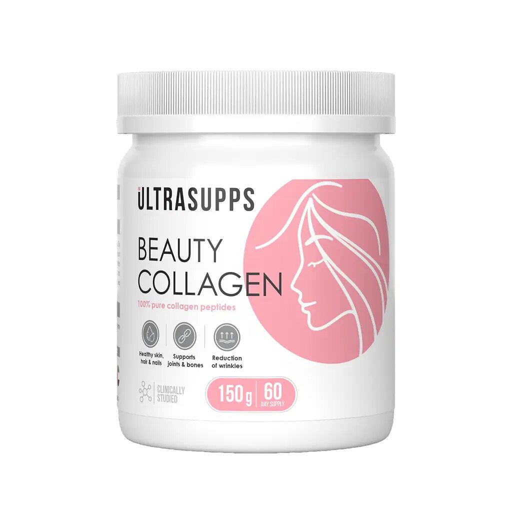 Ультрасаппс Бьюти Коллаген Пептиды / Ultrasupps Beauty Collagen Peptides порошок 150 г 1 шт