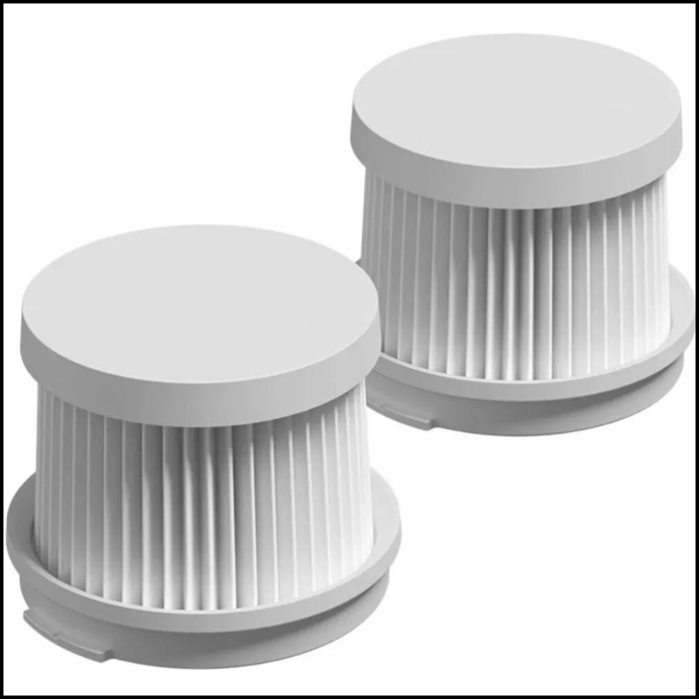 2 шт. HEPA фильтры для пылесоса Xiaomi Mijia Dust Mite Vacuum Cleaner 2 (MJCMY02DY)