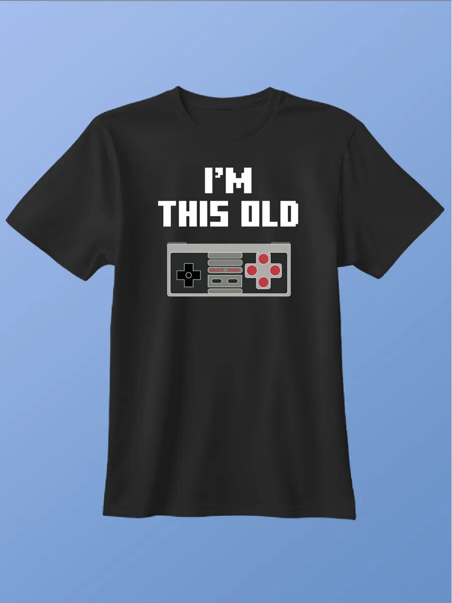 Футболка 90ые джойстик денди