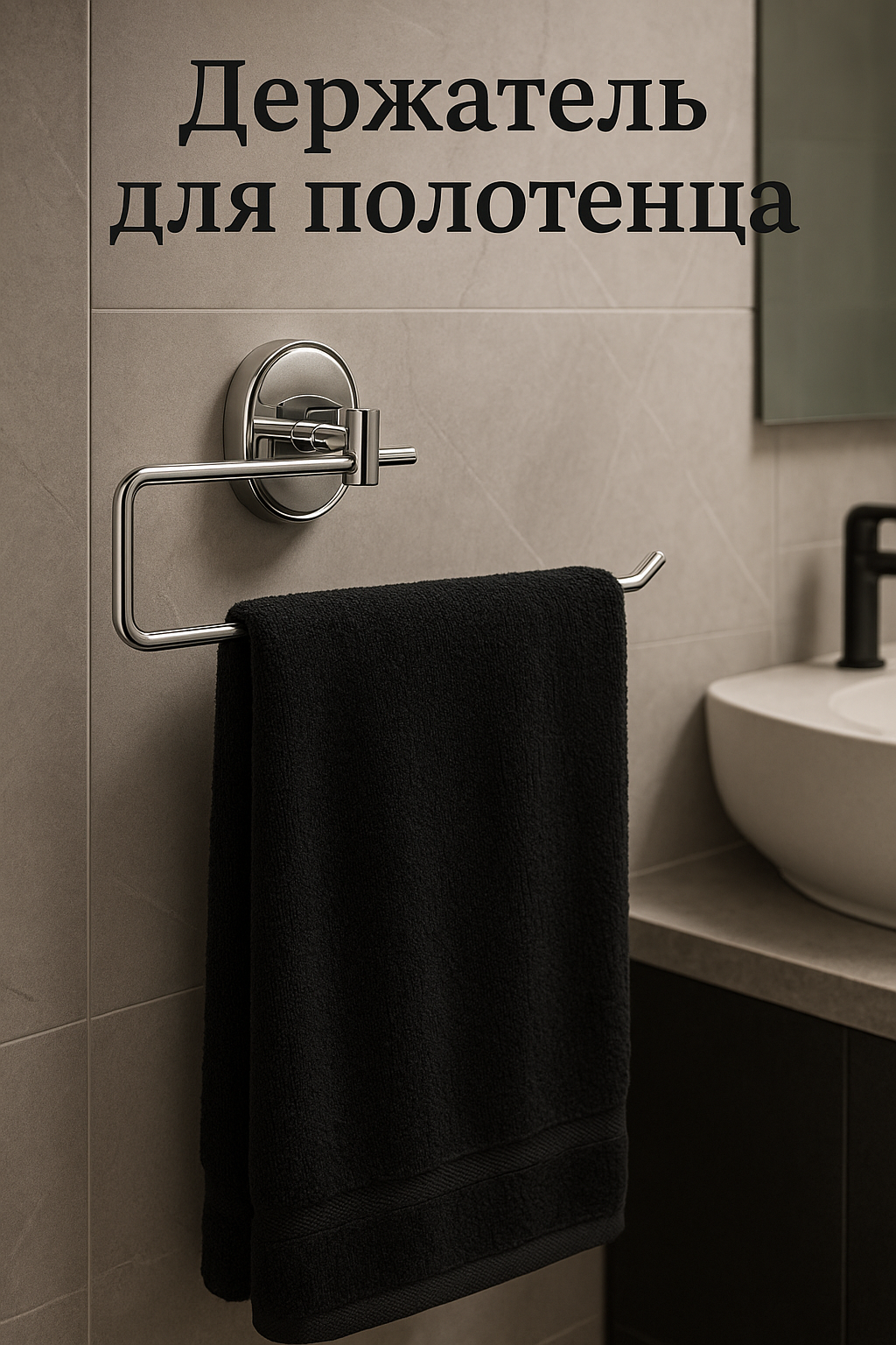 Держатель для полотенец Stölz "Нео" крючок, металл, хромированный