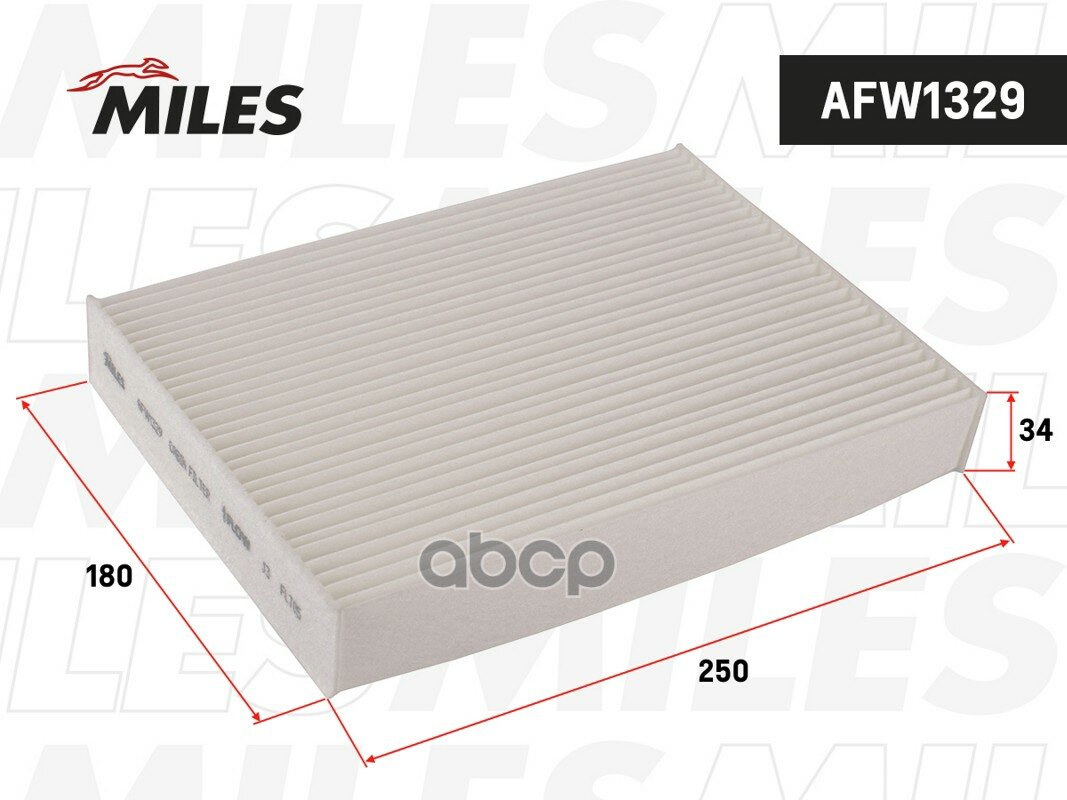 Фильтр Салона Lada Largus/Nissan X-Trail 13- Renault 2727 795 64R; Nissan 27277-4Ba0a Miles арт. AFW1329