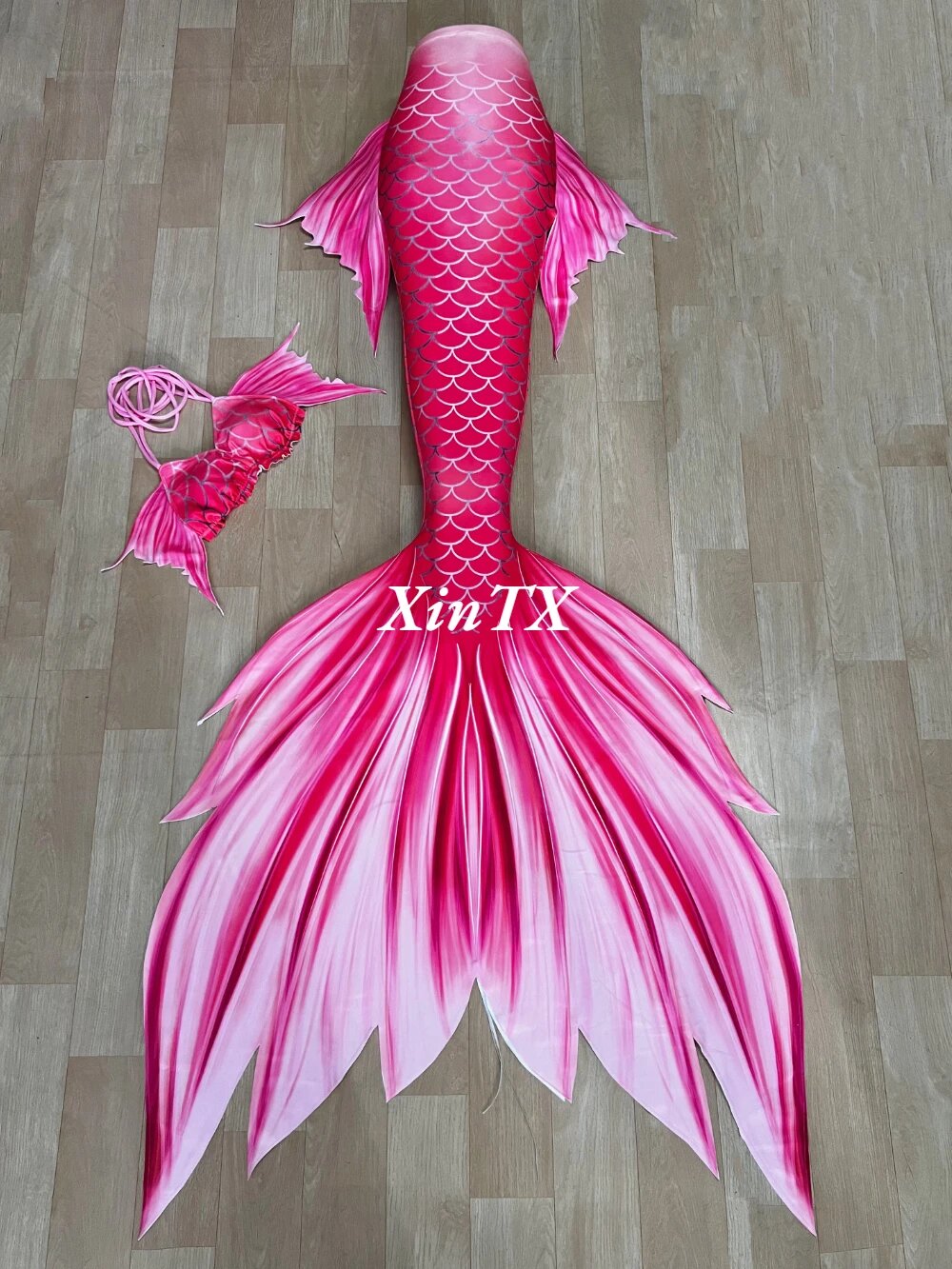 Женский хвост русалки XinTX полиэстер+спандекс