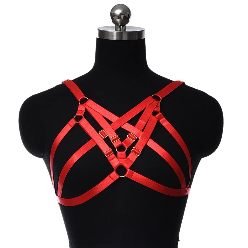 BODY HARNESS Портупея Красный, O0750-DHS