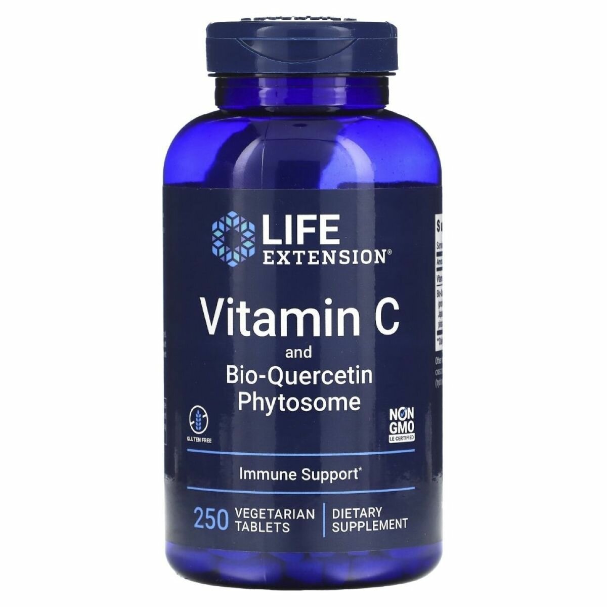 Витамин C Life Extension Vitamin C and Bio-Quercetin Phytosome 250 таблеток