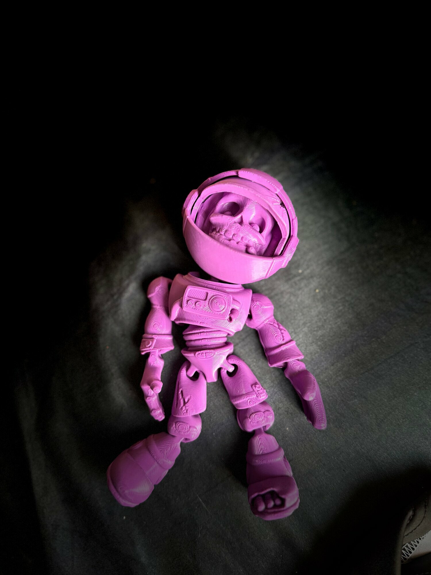 Игрушка антистресс "Астронавт", флекси, цвет уточняйте у продавца, 176х86 мм