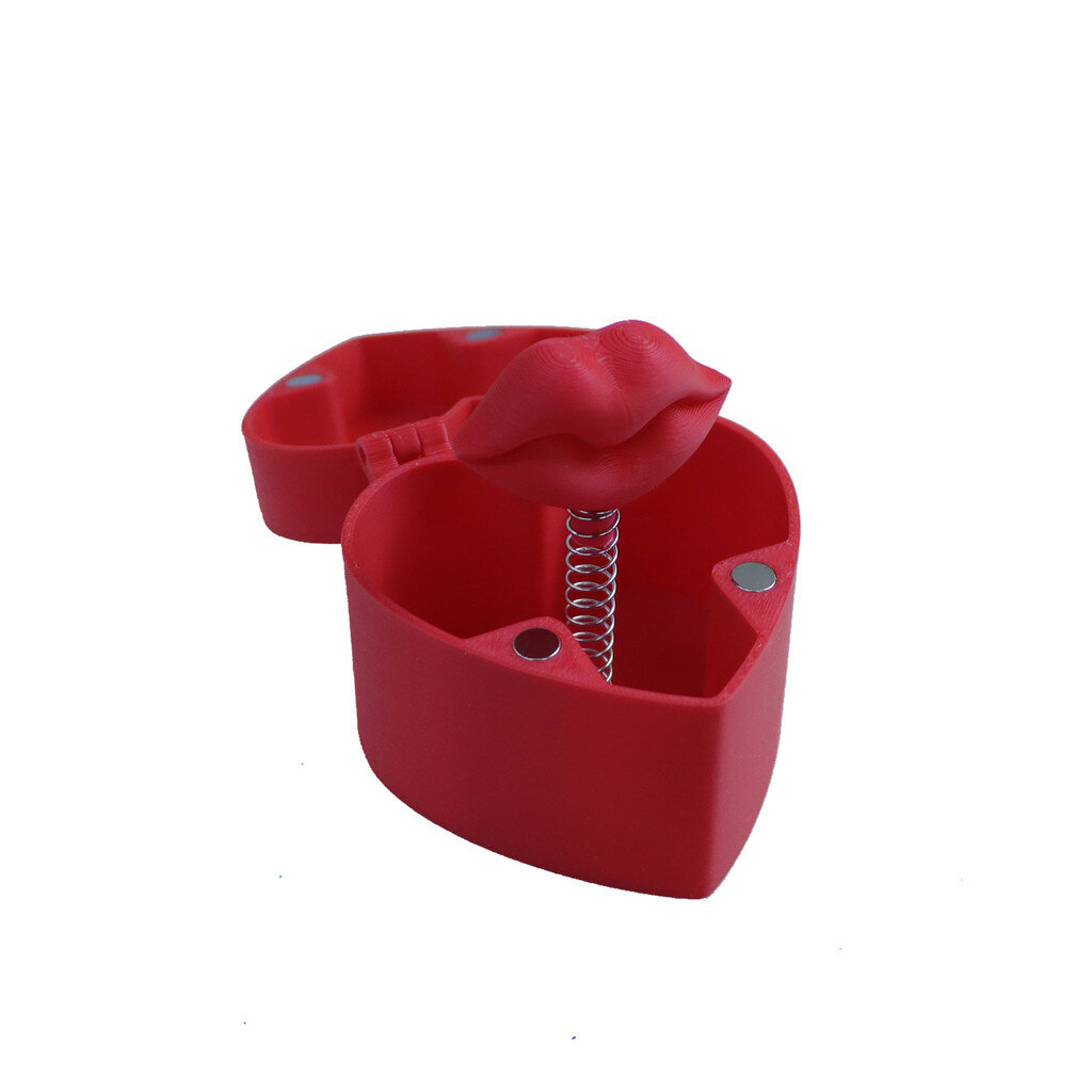 Коробка для подарков 3d printed surprise gift box collection с diy, красный, красные губы