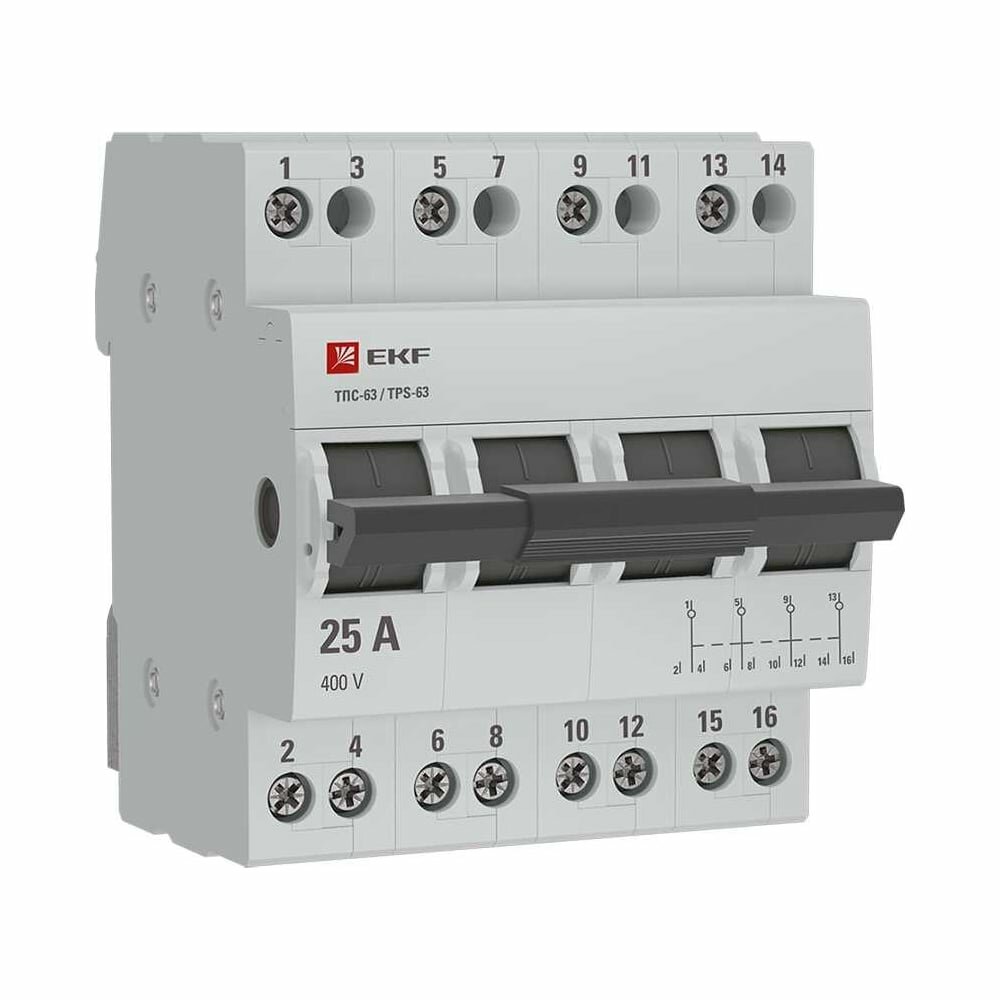 Трехпозиционный переключатель EKF ТПС-63 PROxima