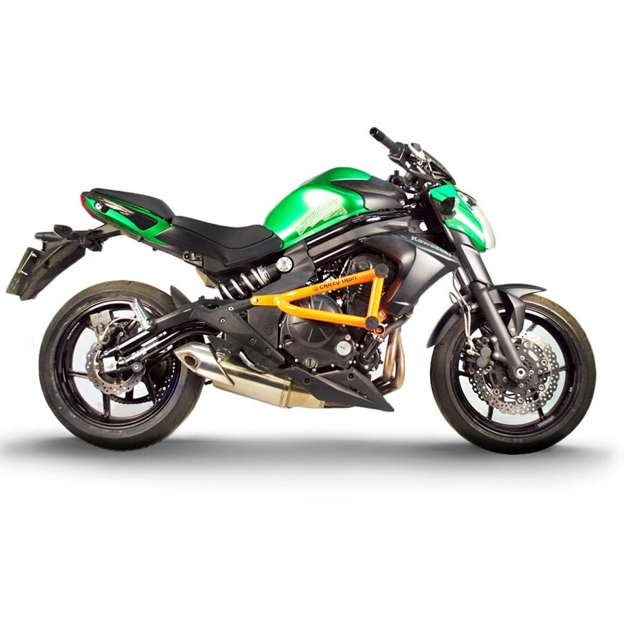 Клетка на мотоцикл KAWASAKI ER-6N от 12- PRO, черный матовый цвет