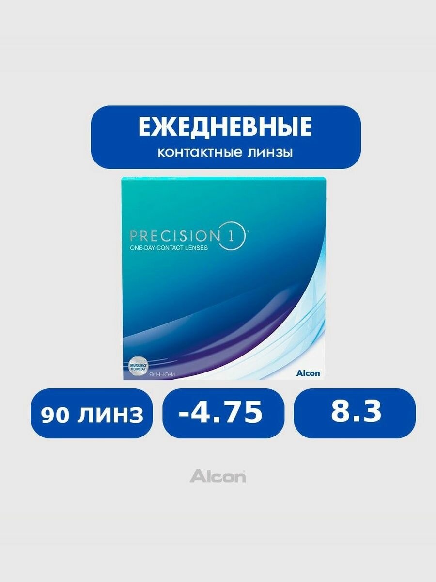 Precision 1 (90 линз) , 8.3, -4.75