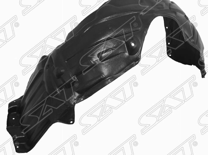 Подкрылок SAT, для Toyota Camry XV40 06-11, чёрный, передний, правый