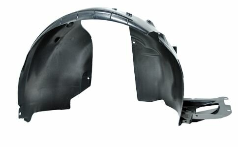 Подкрылок AKRADO, для Citroen C3 2009-, передний, правый, чёрный