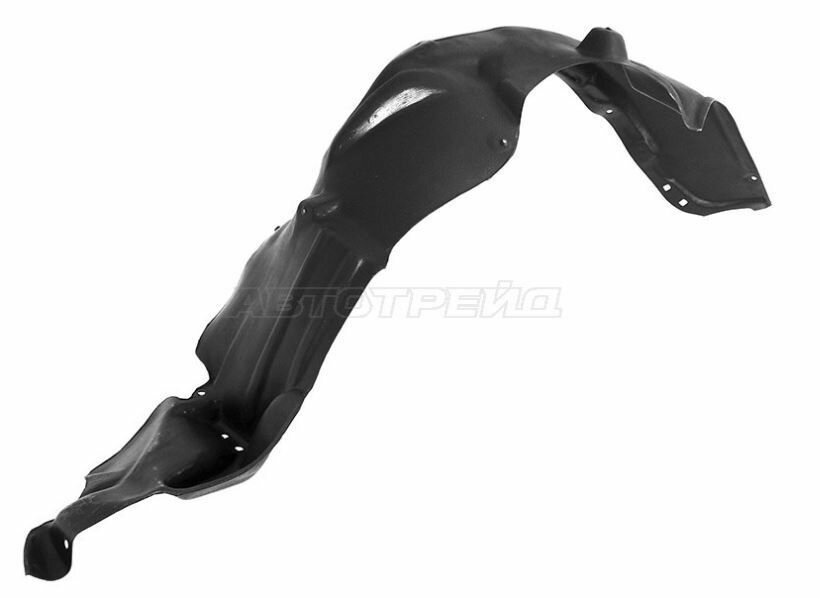 Подкрылок AKRADO, для Toyota Corolla, передний, правый, пластик, черный