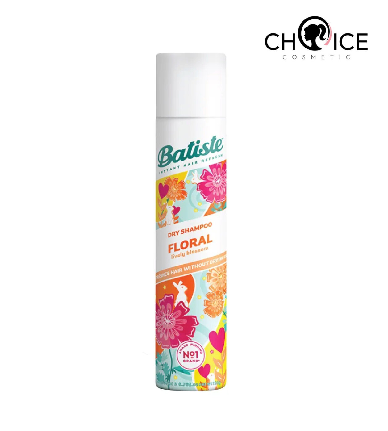 Batiste Floral Сухой шампунь с цветочно-фруктовым ароматом 200 мл
