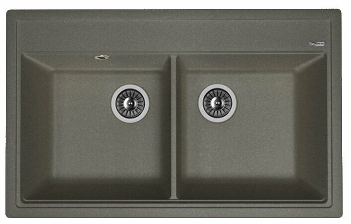 Мойка Florentina Липси 820 черный Fg (20.370. E0820.102)