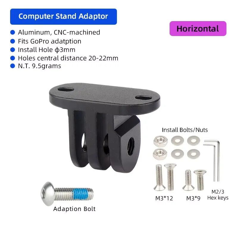 Адаптер для крепления GoPro к велокомпьютеру Garmin Edge Bryton RPXBGUCKARHG