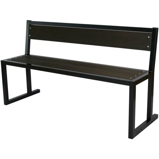 Лавочка садовая Garden Story Фортуна со спинкой ДПК арт. НПА4590 1 уп