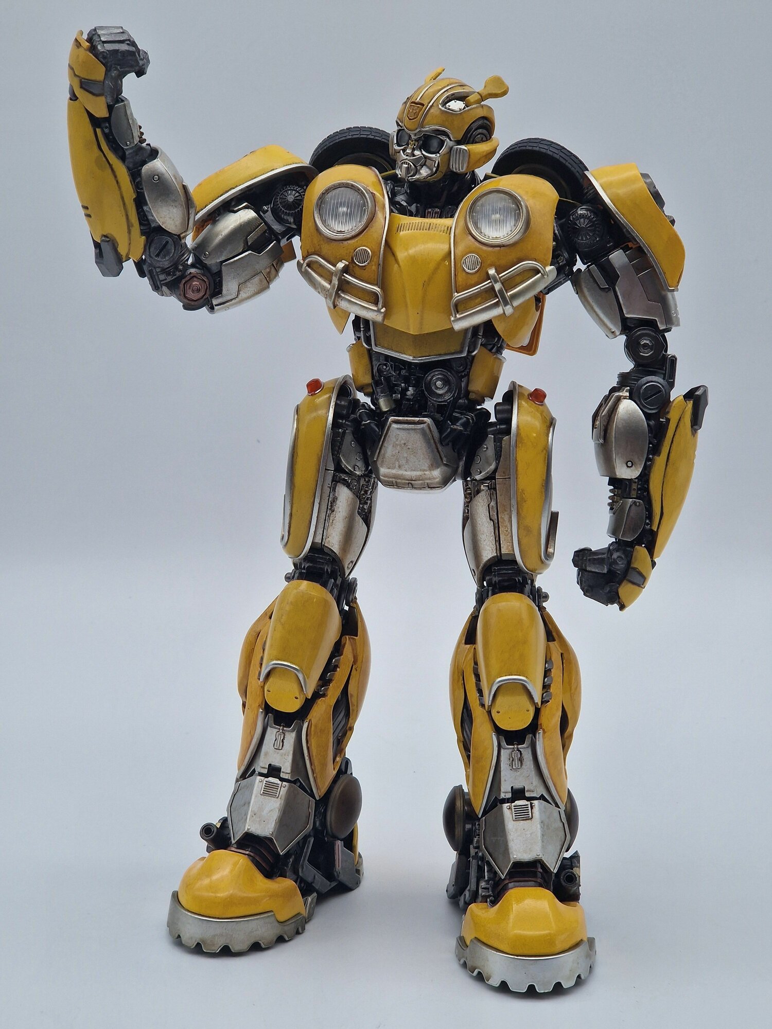 Бамблби Bumblebee фигурка игрушка из металла 20см /Оптимус Прайм Optimus Prime / автобот