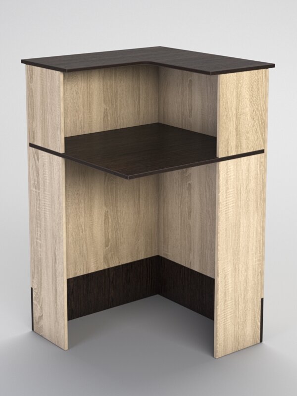 Барная стойка "стайл" №7А левая, Дуб Сонома + Дуб Венге. Производитель товара - компания Westcom.