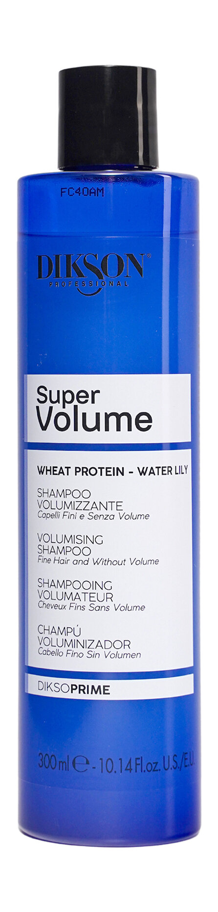 DIKSON Diksoprime Super Volume Shampoo Volumising Шампунь для волос для придания объема, 300 мл