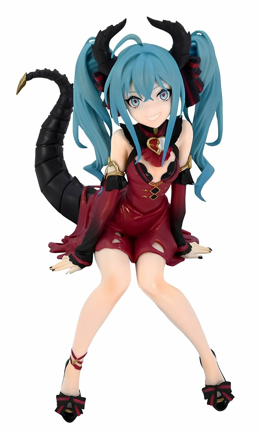 Фигурка Мику Хацунэ Дьяволица / Miku Hatsune Little Devil (15см, пакет)