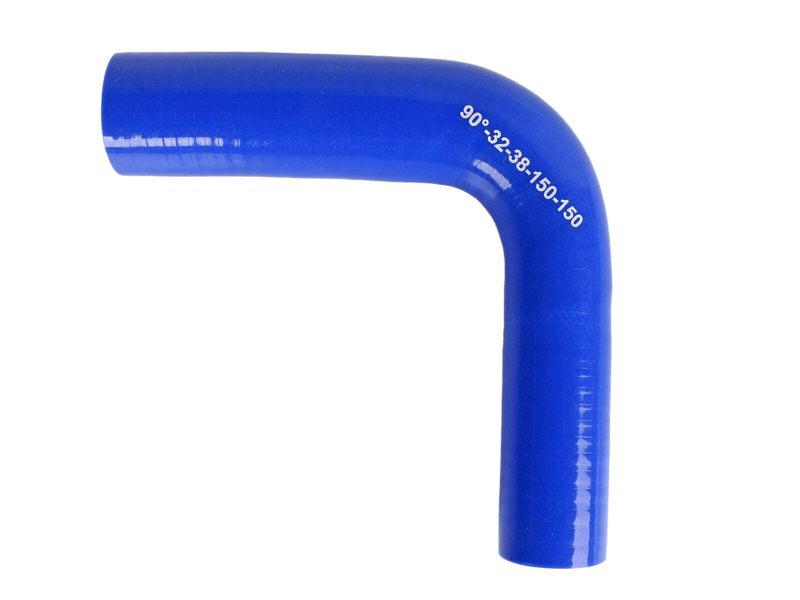 Патрубок силиконовый с переходом, угол 90 L150х150 d32х38