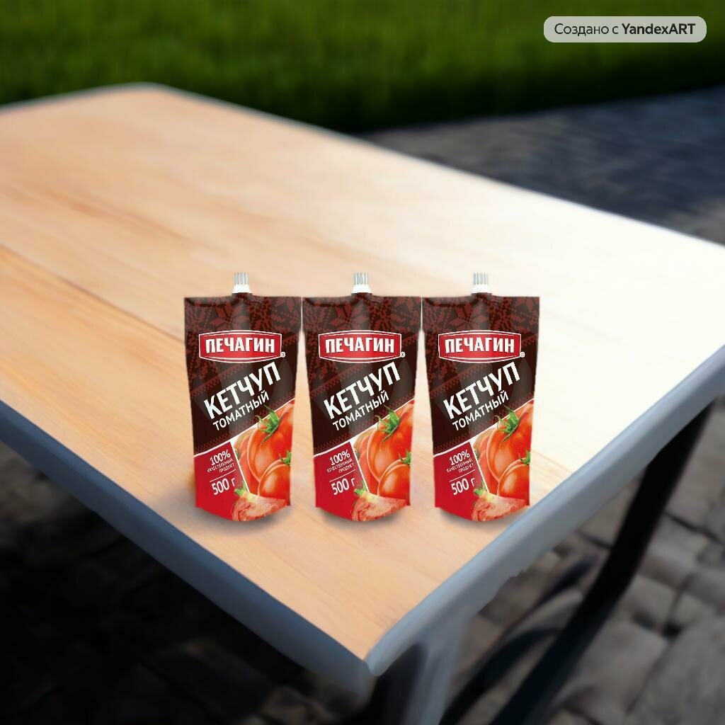 Кетчуп Pechagin Professional Томатный, 500 гр, 3 шт