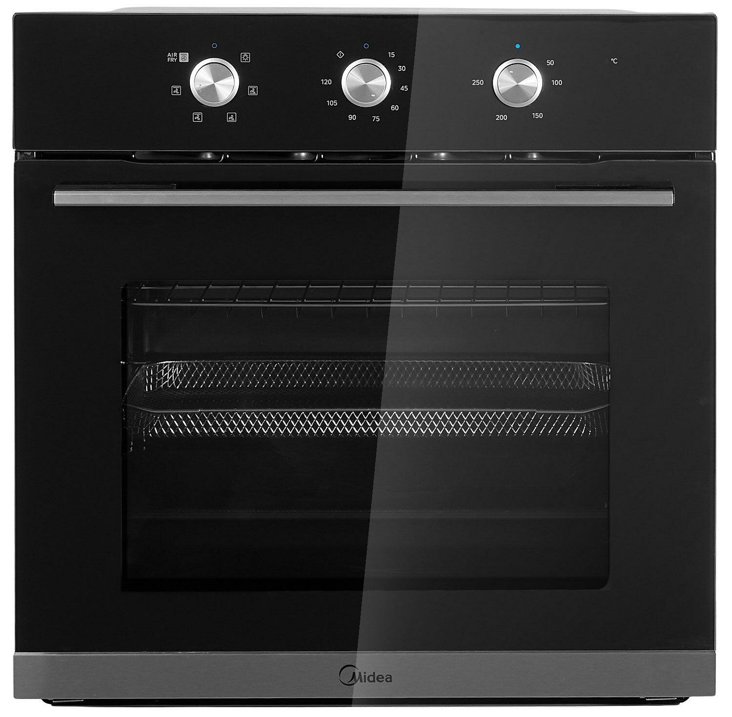 Духовой шкаф Midea MO37003GB черный, AirFry